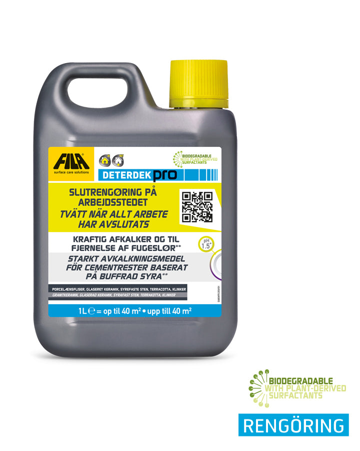 Acid-Based Cleaning - Fila Deterdek Pro 1L (34 fl oz) – Sekelskifte