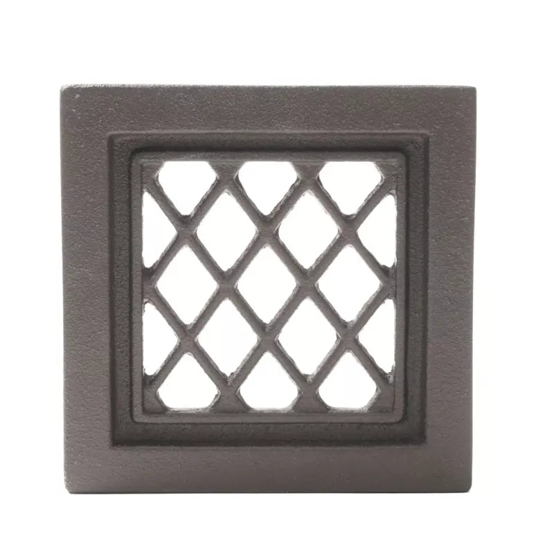 Square Cast Iron Hot Air Grille - Sekelskifte