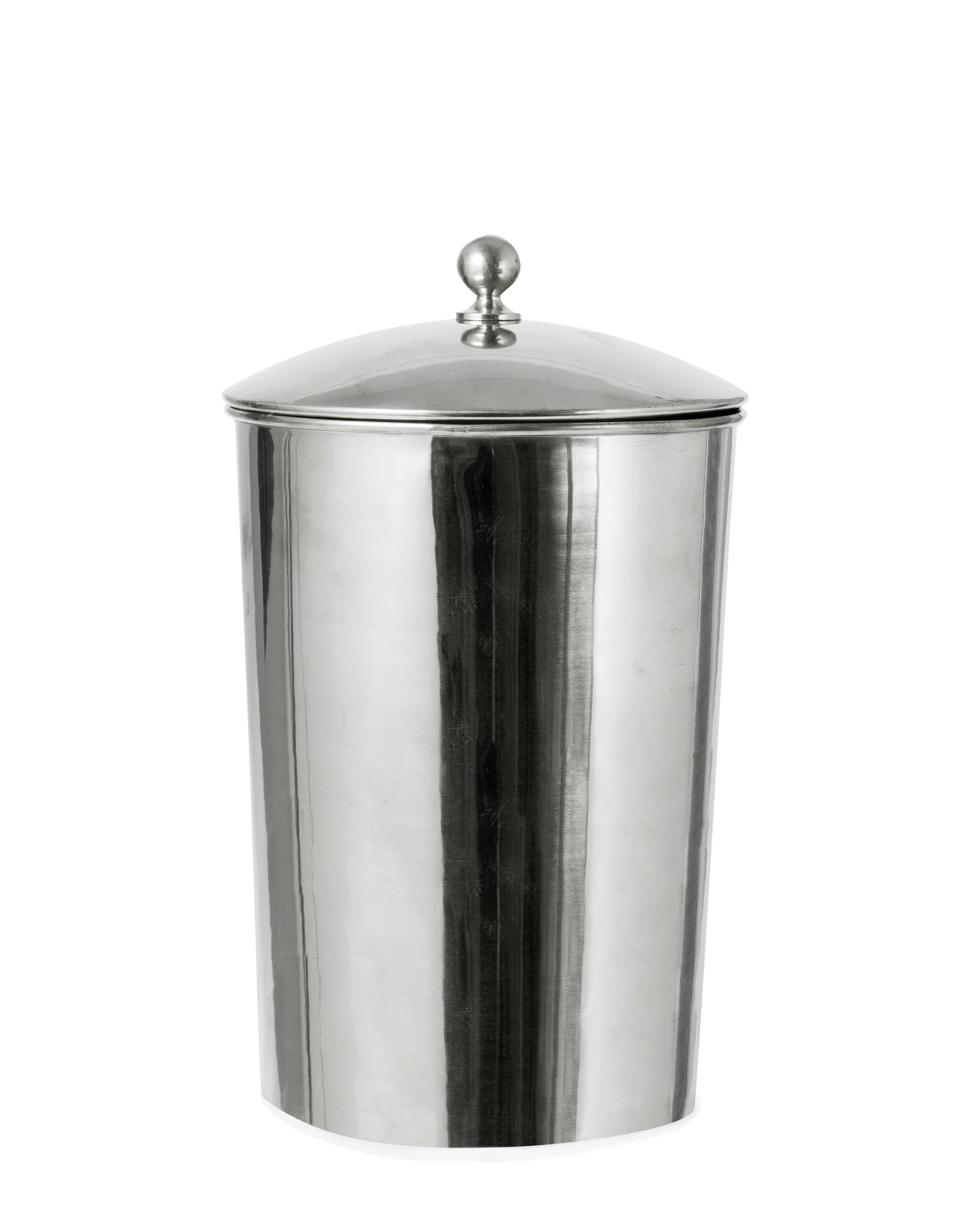 Classic Round Trash Can & Paper Bin - Chrome – Sekelskifte
